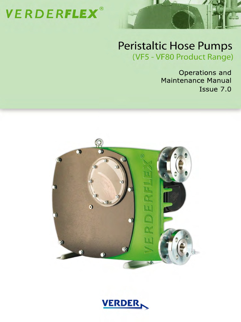 VerderFlex VF5-VF80 V7.0 | PDF | Pump | Safety