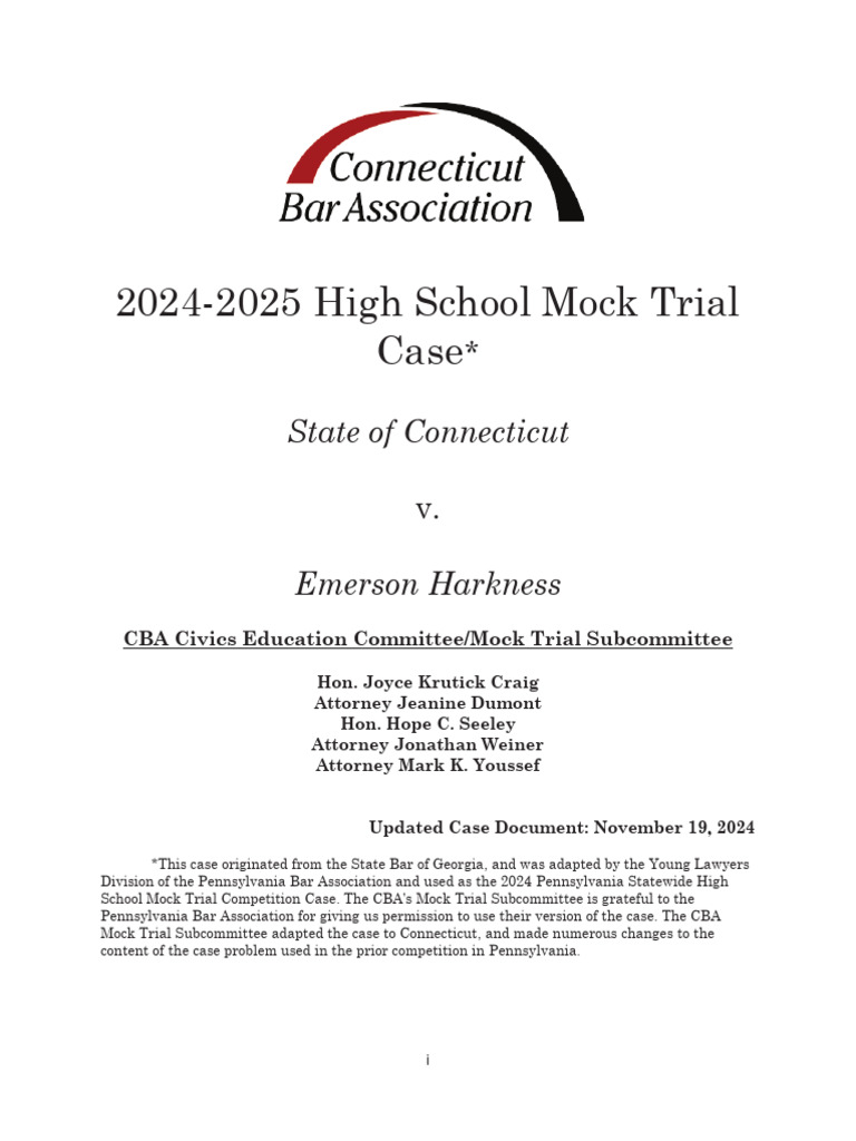 Case 2024-2025 | PDF | Justice | Crime & Violence