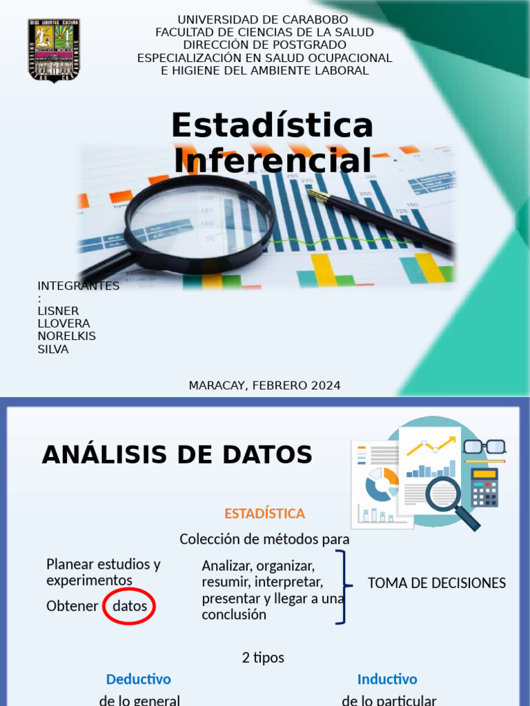 Estadística Inferencial | PDF | Muestreo (Estadísticas) | Estadísticas