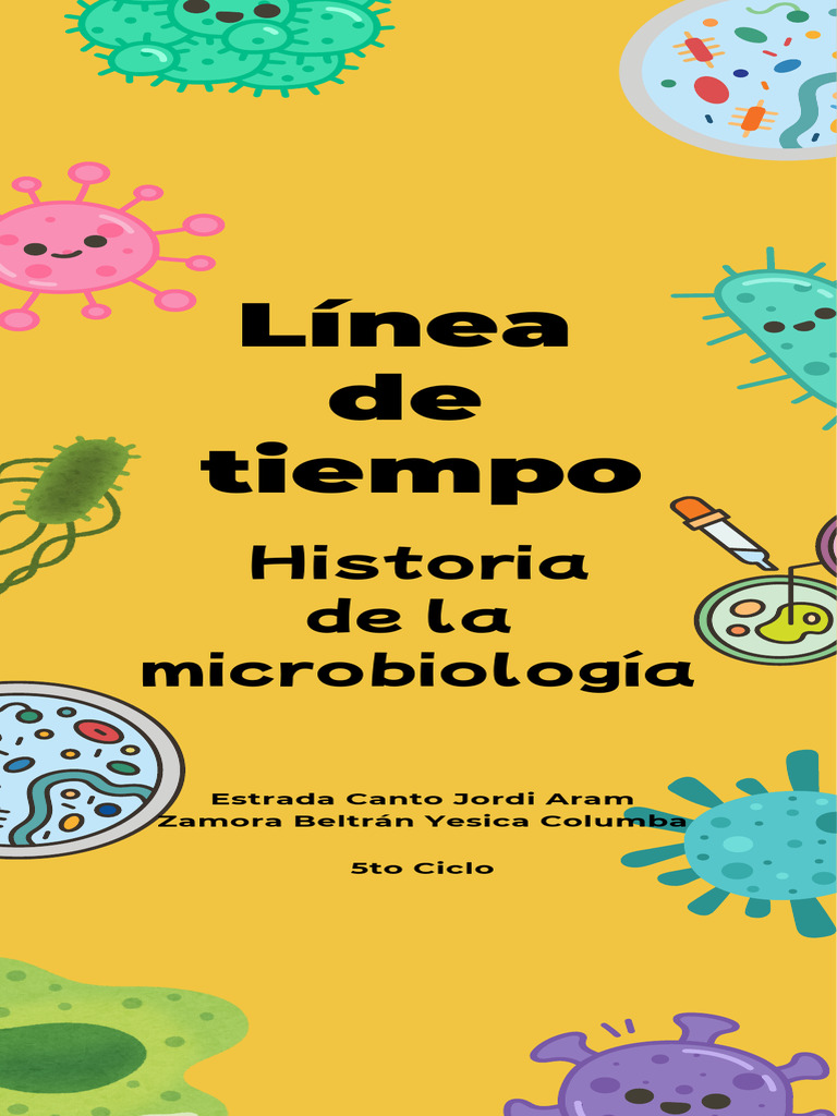 Línea Del Tiempo de La Microbiología - 20250122 - 231540 - 0000 | PDF | Microbiología | Adn