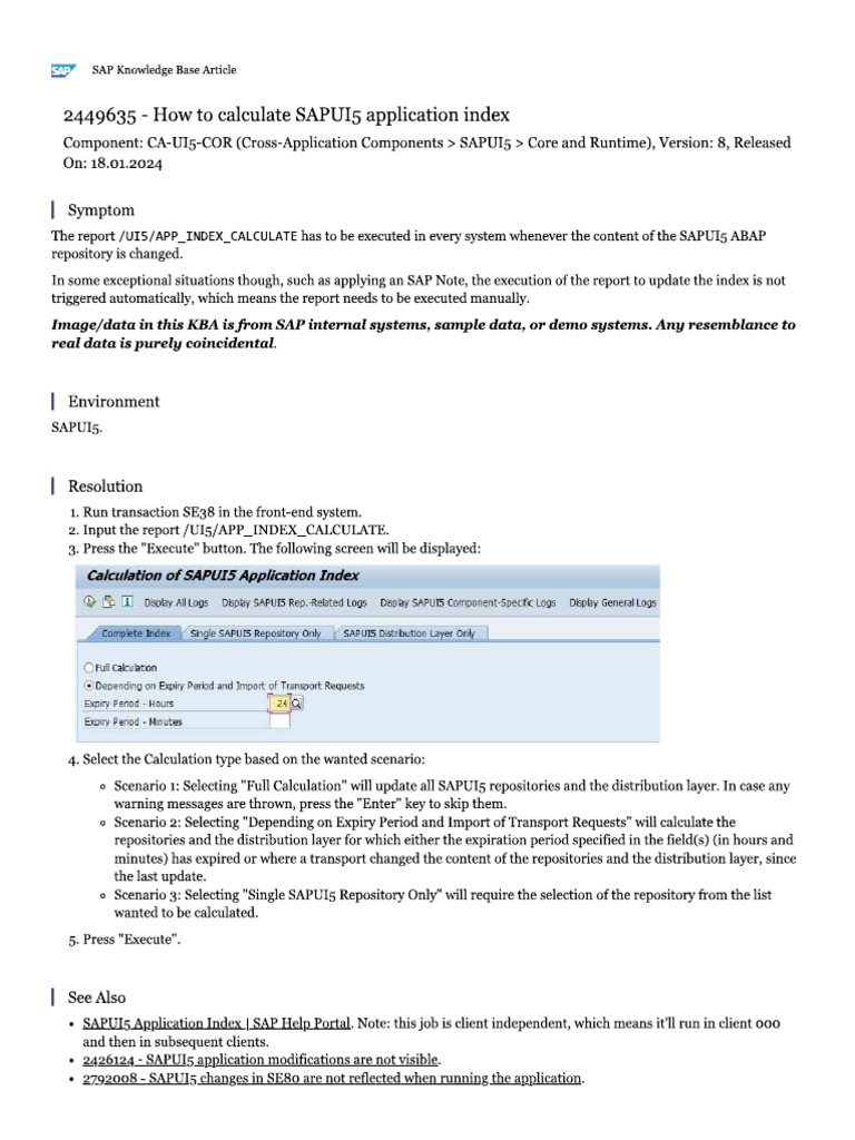 2449635 - How to calculate SAPUI5 application index | PDF
