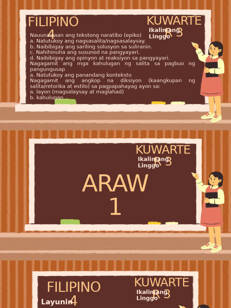 Filipino G4 Q3 W5 | PDF