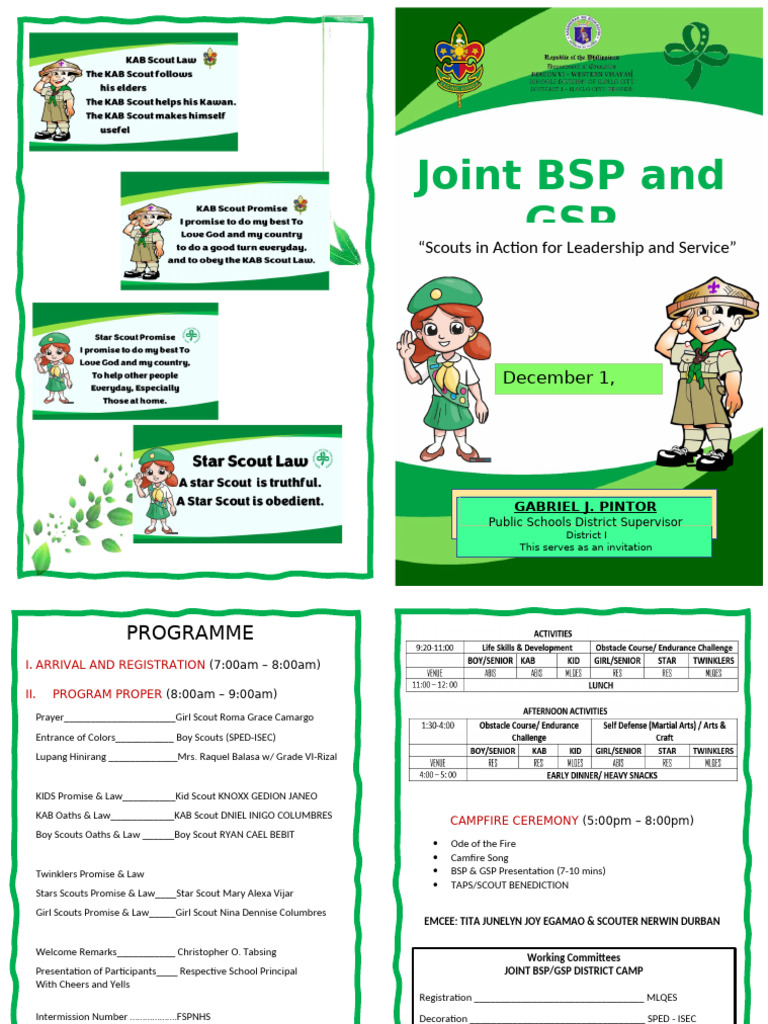 program | PDF | Scouting | Youth Movements