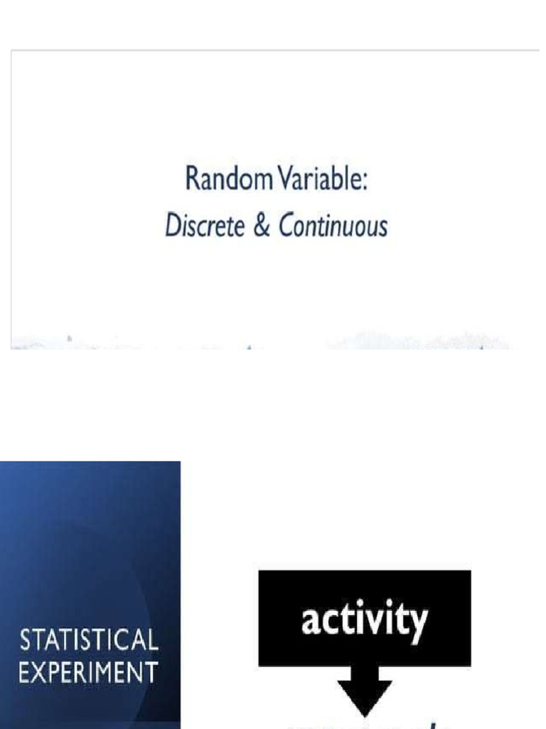 Random Variable | PDF