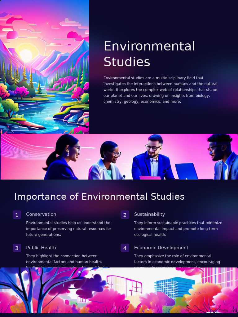 Environmental Studies Project | PDF | Deforestation | Sustainability