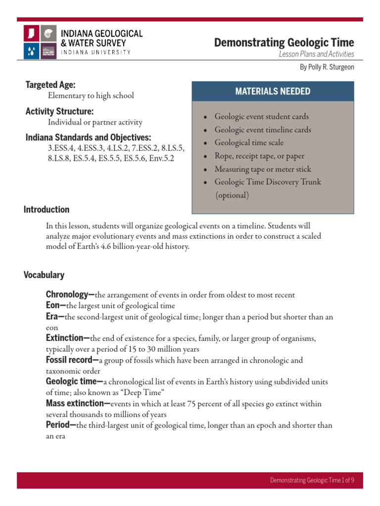 GTS-READING-MATERIALS | PDF | Geologic Time Scale | Nature