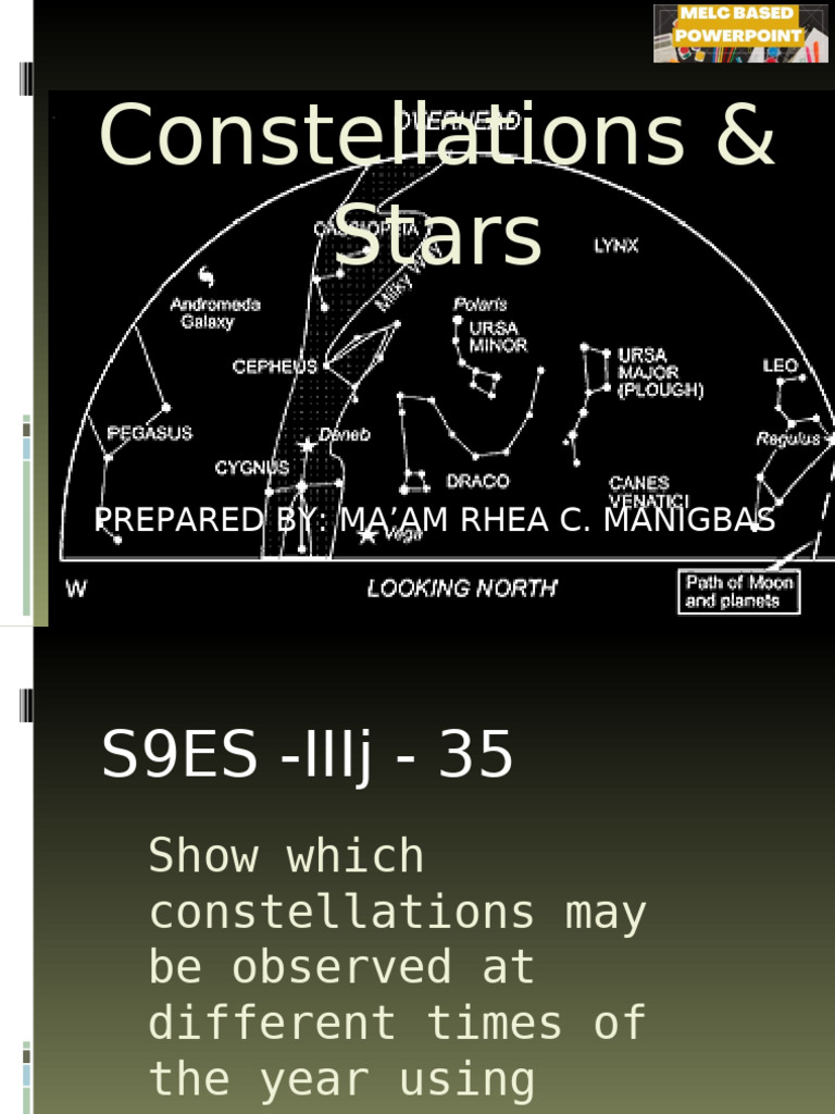G9 Science Q3 - Week 8-9 - Constellation | PDF | Stars ...