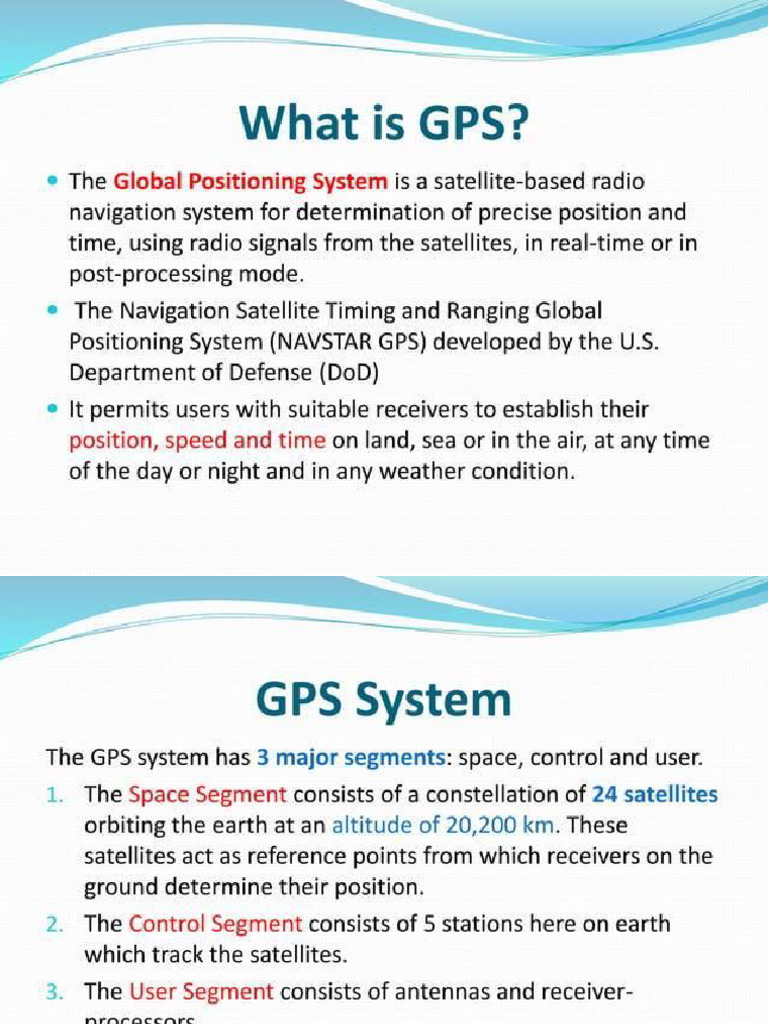 Gps | PDF