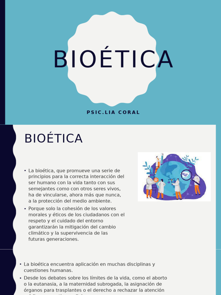 Bioetica | PDF | Bioética