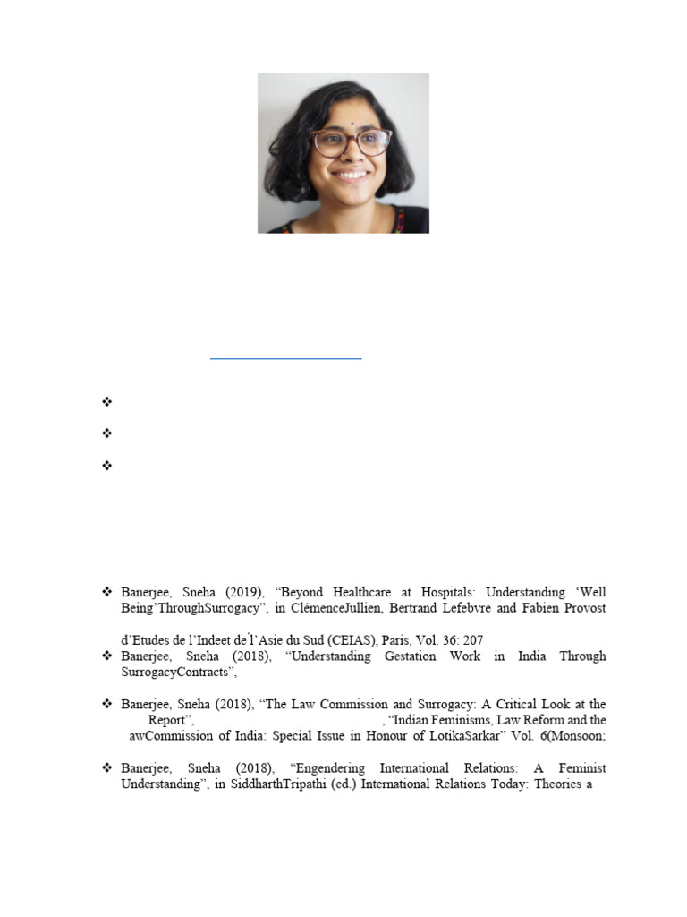 Sneha Banerjee | PDF