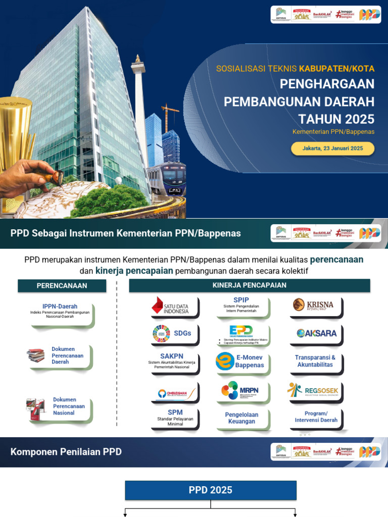 Penjelasan Teknis PPD 2025-Kabupaten Dan Kota | PDF