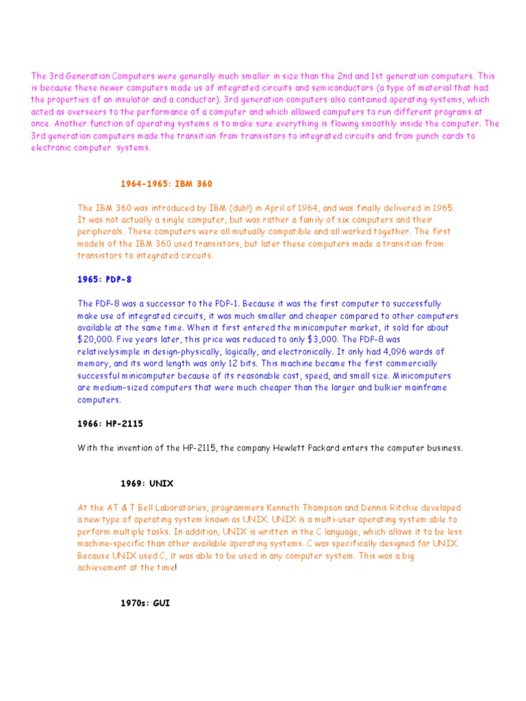 With The Invention of The HP-2115, The Company Hewlett Packard Enters ...