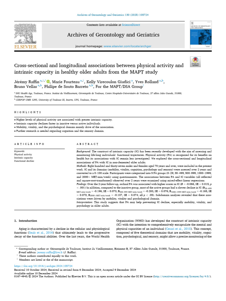 MAPT Study 1 | PDF | Neuroscience | Cognition