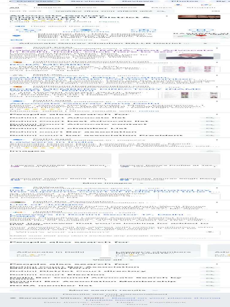 Advocate Gaurav Rana Rohini Court - Google Search | PDF | Advocate ...