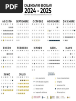 Calendario Escolar UTEQ 2025 | PDF