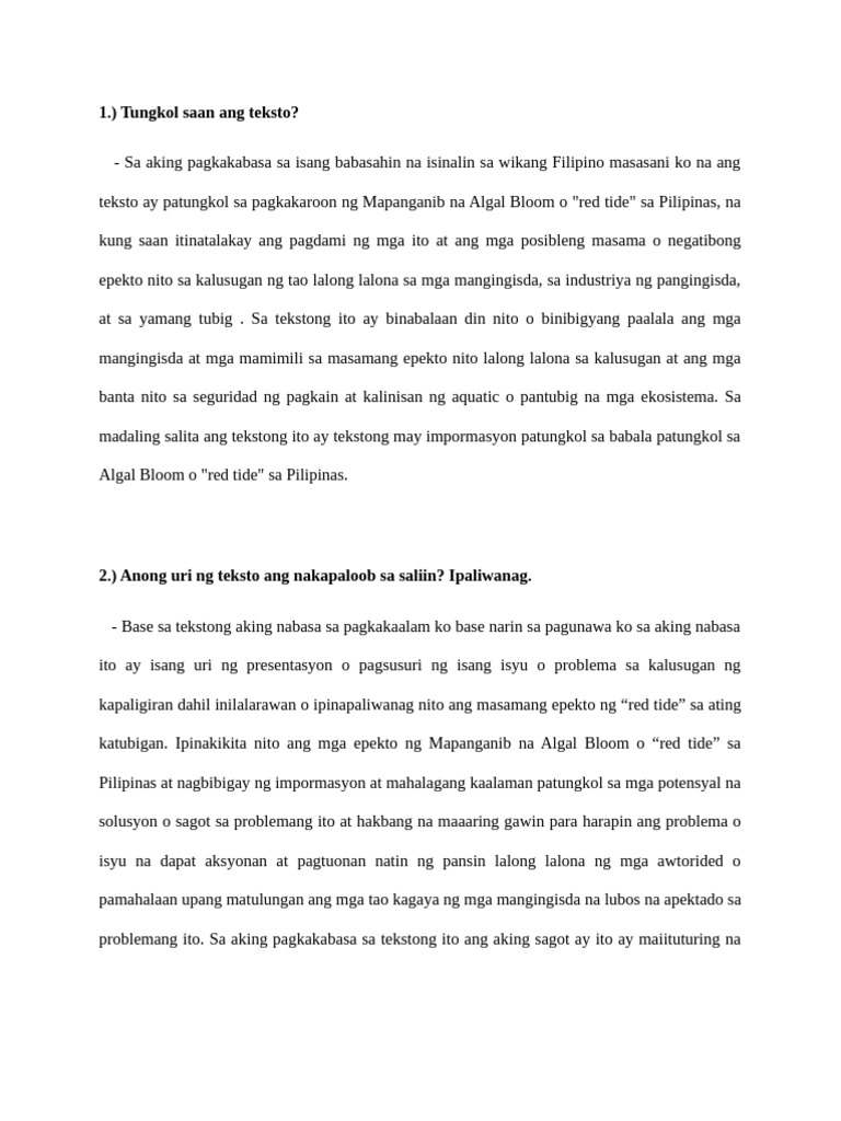 Teorya Pagsasalin Activity | PDF