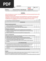 Hot Tap Procedure | PDF | Welding | Construction