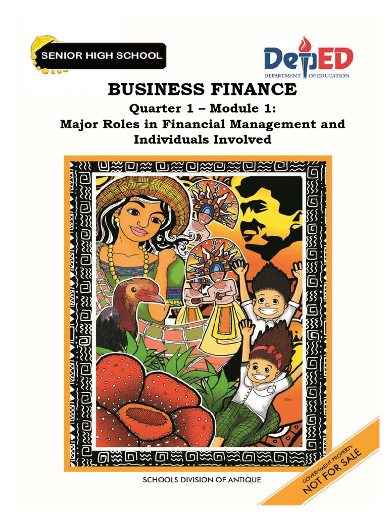 Business-Finance_Module_1 | PDF | Dividend | Equity (Finance)