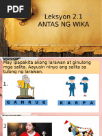 50 Halimbawa NG Salitang Kolokyal | PDF