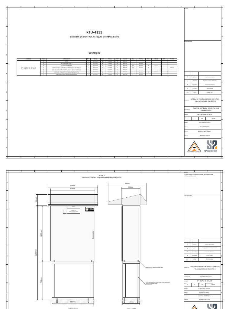 Control Tanques Cumbres Bajas RTU-4111 | PDF