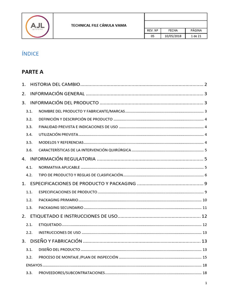 Cánula VAMA para Intubación Endotraqueal | PDF