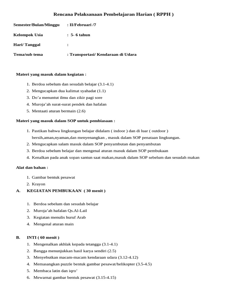RPPH Annur SMTR2 | PDF