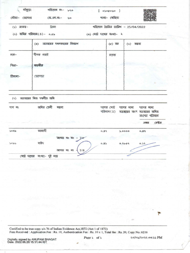DIPAK GORAI PORCHA | PDF