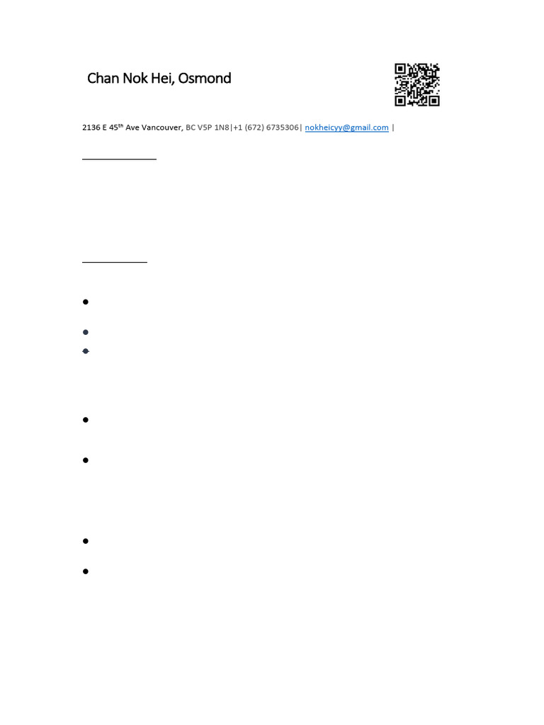 Chan Nok Hei Cv Pdf
