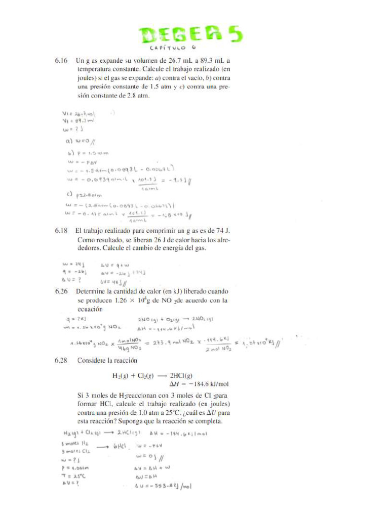 Deber 5 Capítulo 6 | PDF