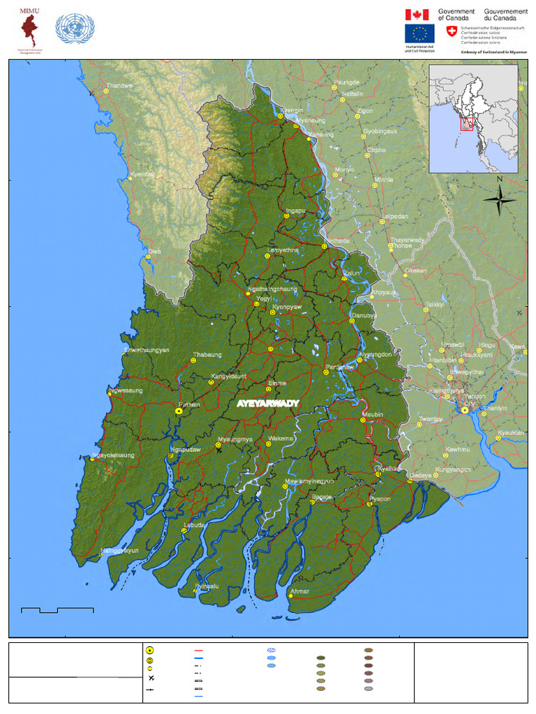 Ayeyarwady Region Township Overview | PDF