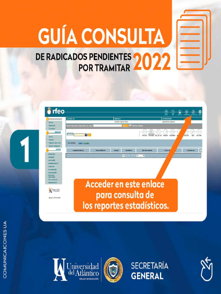 Guia Consulta de Radicados Pendientes Por Tramitar 2022 | PDF