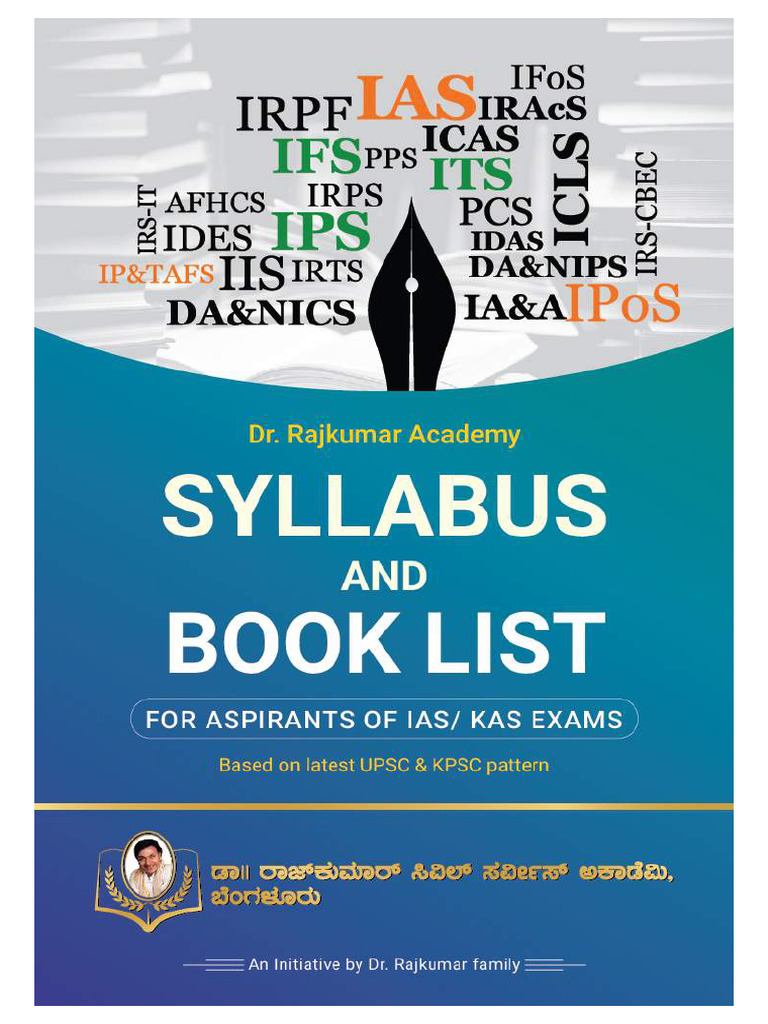 Dr_Rajkumar_Academy-UPSC_Syllabus_Flyer | PDF