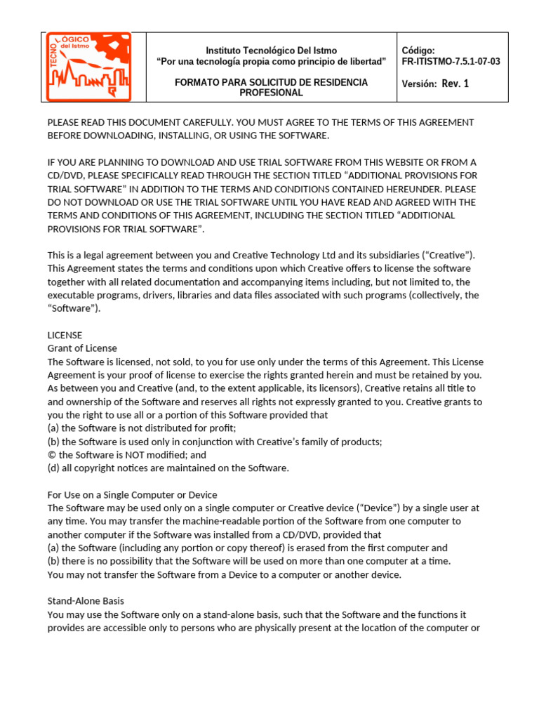 Manu | PDF | License | Indemnity