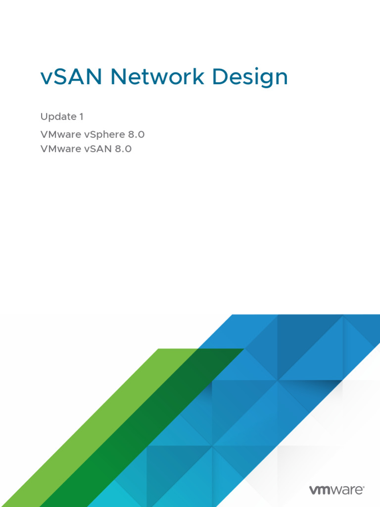 Vsan 801 Network Design Guide | PDF | Computer Network | Multicast