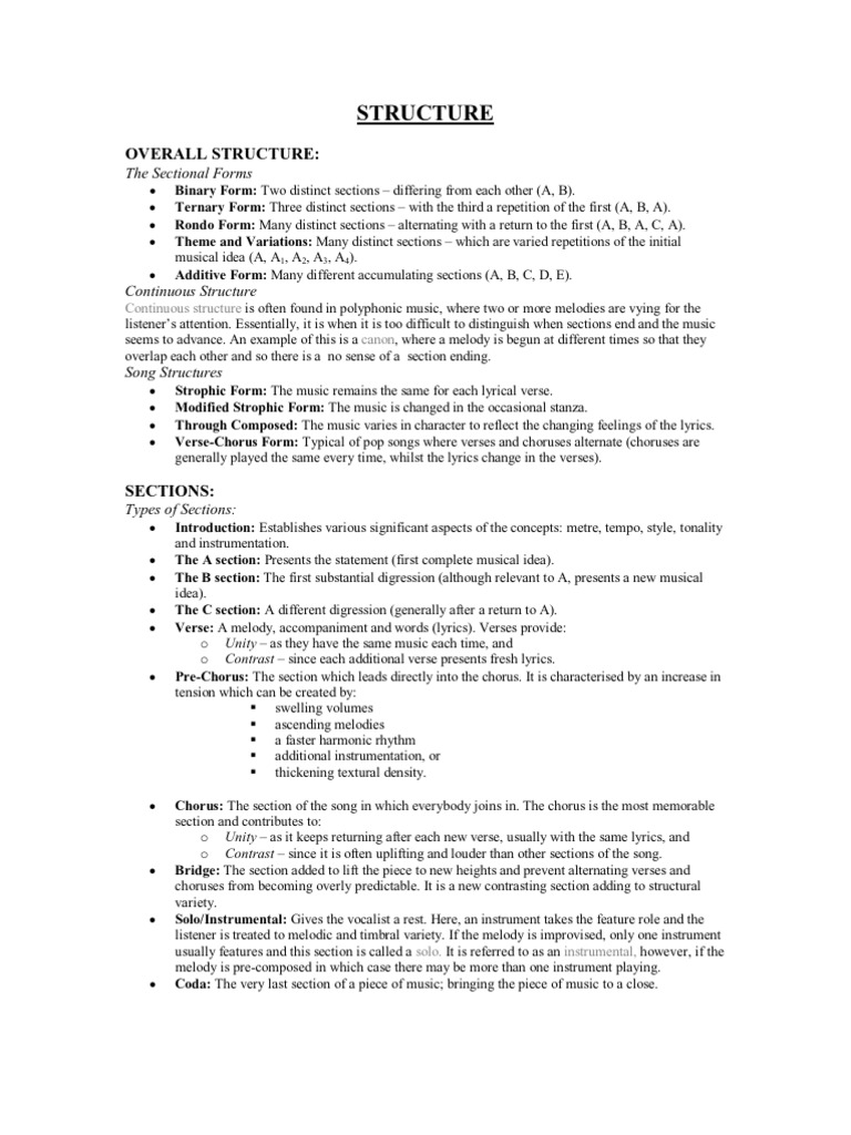 Music Template | PDF | Language Arts & Discipline