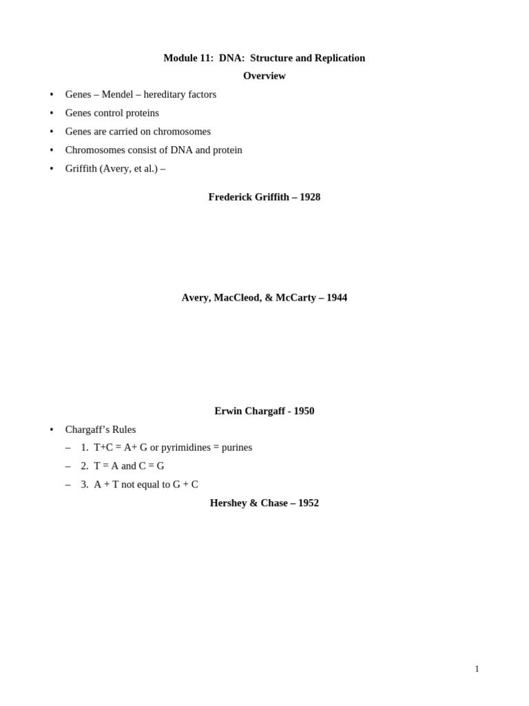Module 11 S22 | PDF | Dna Replication | Dna