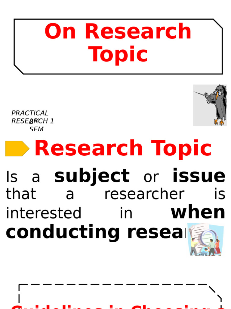 Lesson 3 Research Topic | PDF