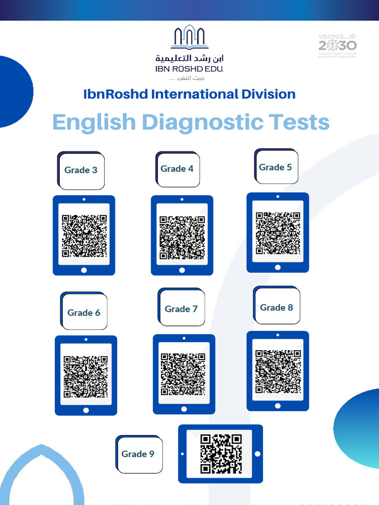 English Diagnostic Tests | PDF