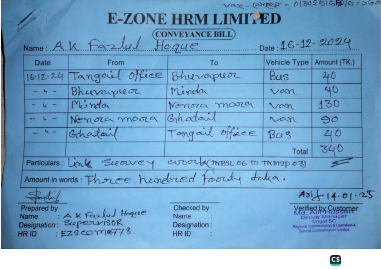 16-12-24 Local Conveyance | PDF