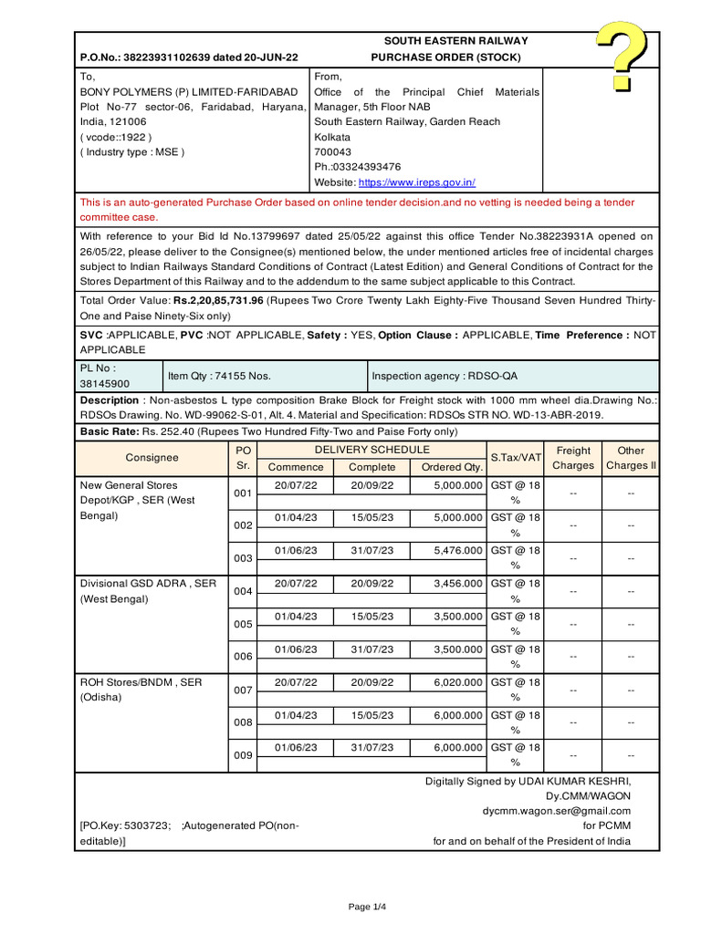 BONY POLYMERS | PDF | Invoice | Payments