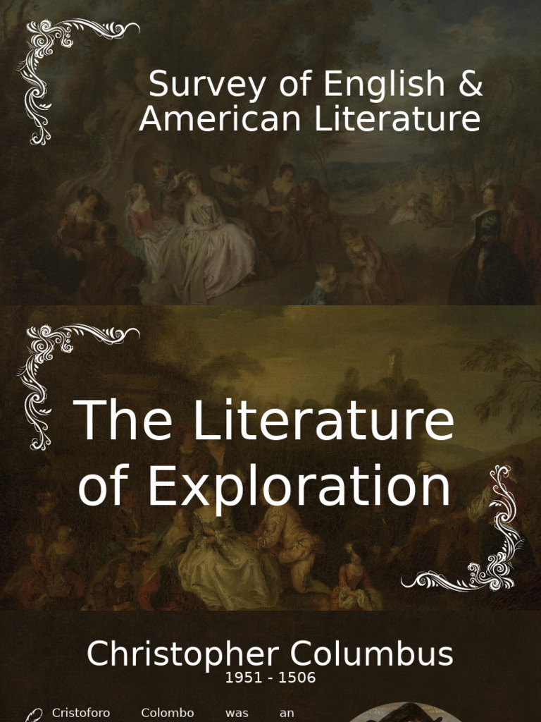 English American Literature | PDF | Jonathan Edwards (Theologian ...