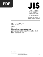 Jis G 3192 - 2021 | PDF | International Organization For ...