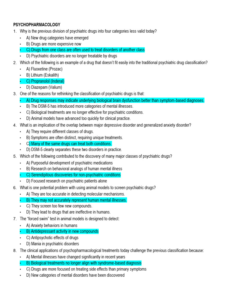 Ans PSYCH QUESTIONS | PDF | Memory | Cerebral Cortex