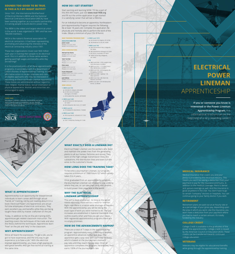 New Neat Brochure | PDF | Apprenticeship | Journeyman