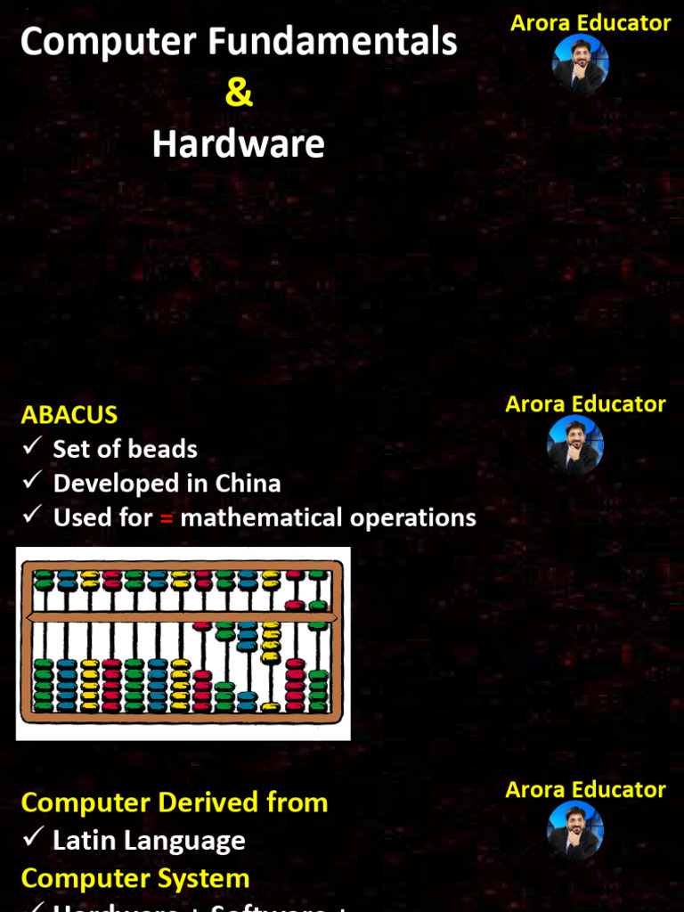 28 Hardware - Fundamentals 1 | PDF | Computer Keyboard | Computer Hardware
