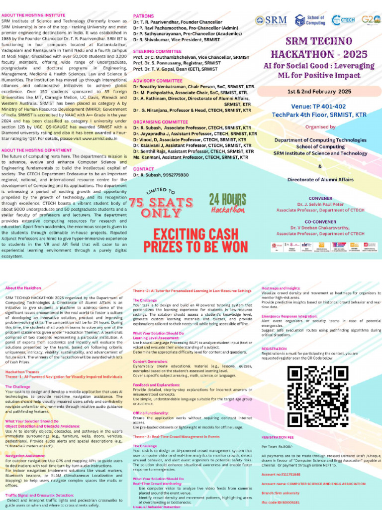 Srm Hackthon 2025 | PDF