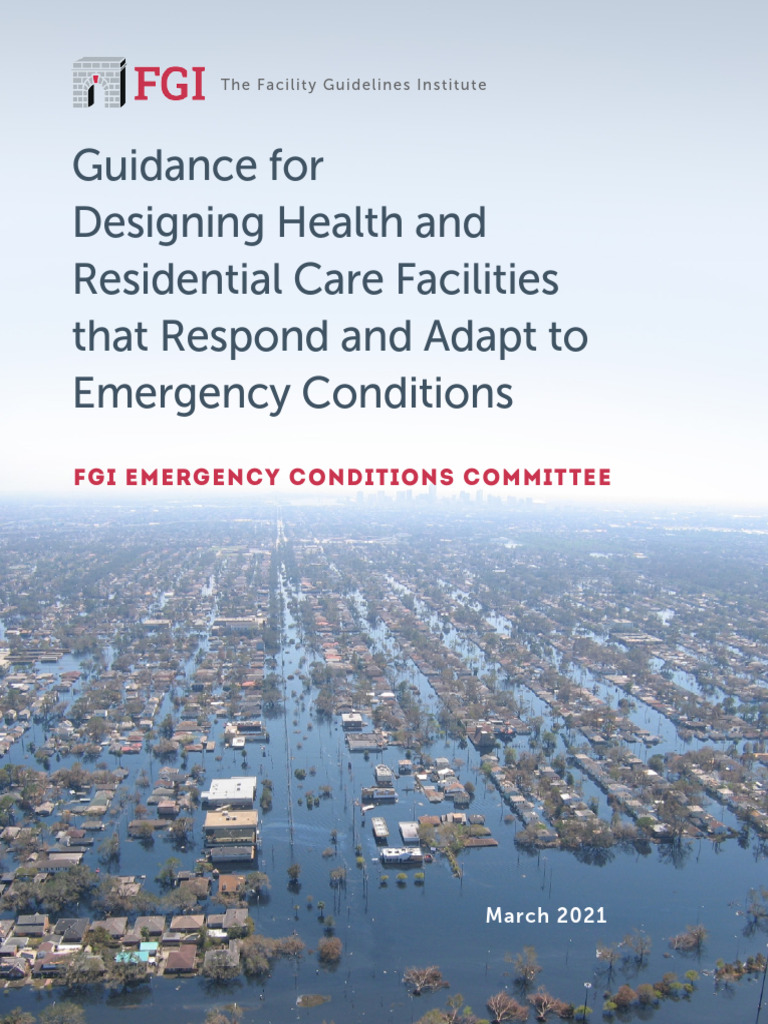 FGI Guidance For Facilities That Respond and Adapt To Emergency ...