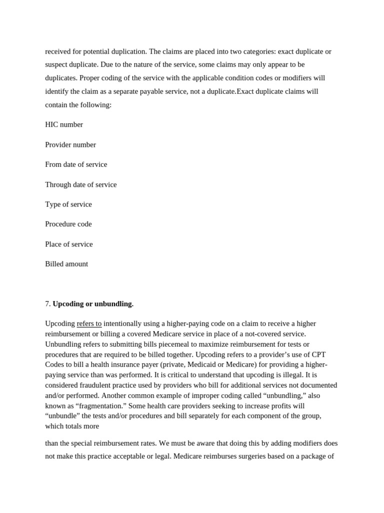 date of service | PDF | Medicare (United States) | Patient