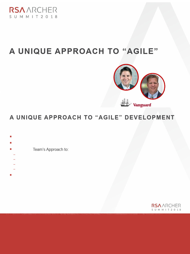 A Unique Approach To "Agile" Development in RSA Archer | PDF | Agile Software Development | The ...
