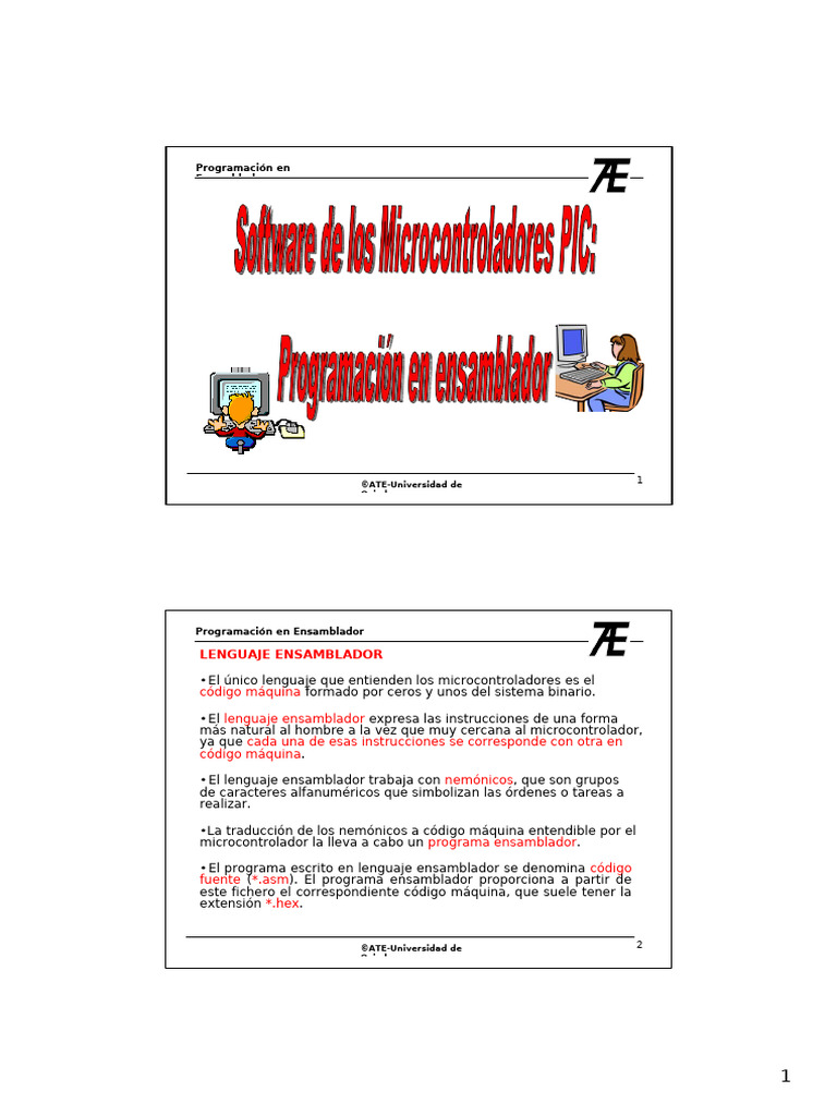 TEMA3 Ensamblador | PDF | Lenguaje ensamblador | Lenguaje de programación